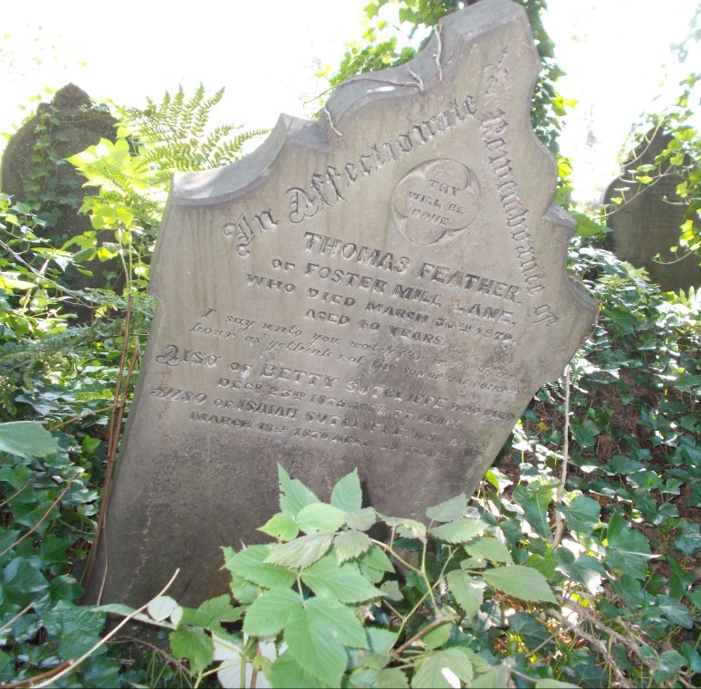 EPITAPHS – WAINSGATE GRAVEYARD PROJECT